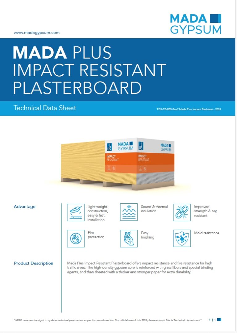 High-Quality Gypsum Plasterboards for Versatile Applications